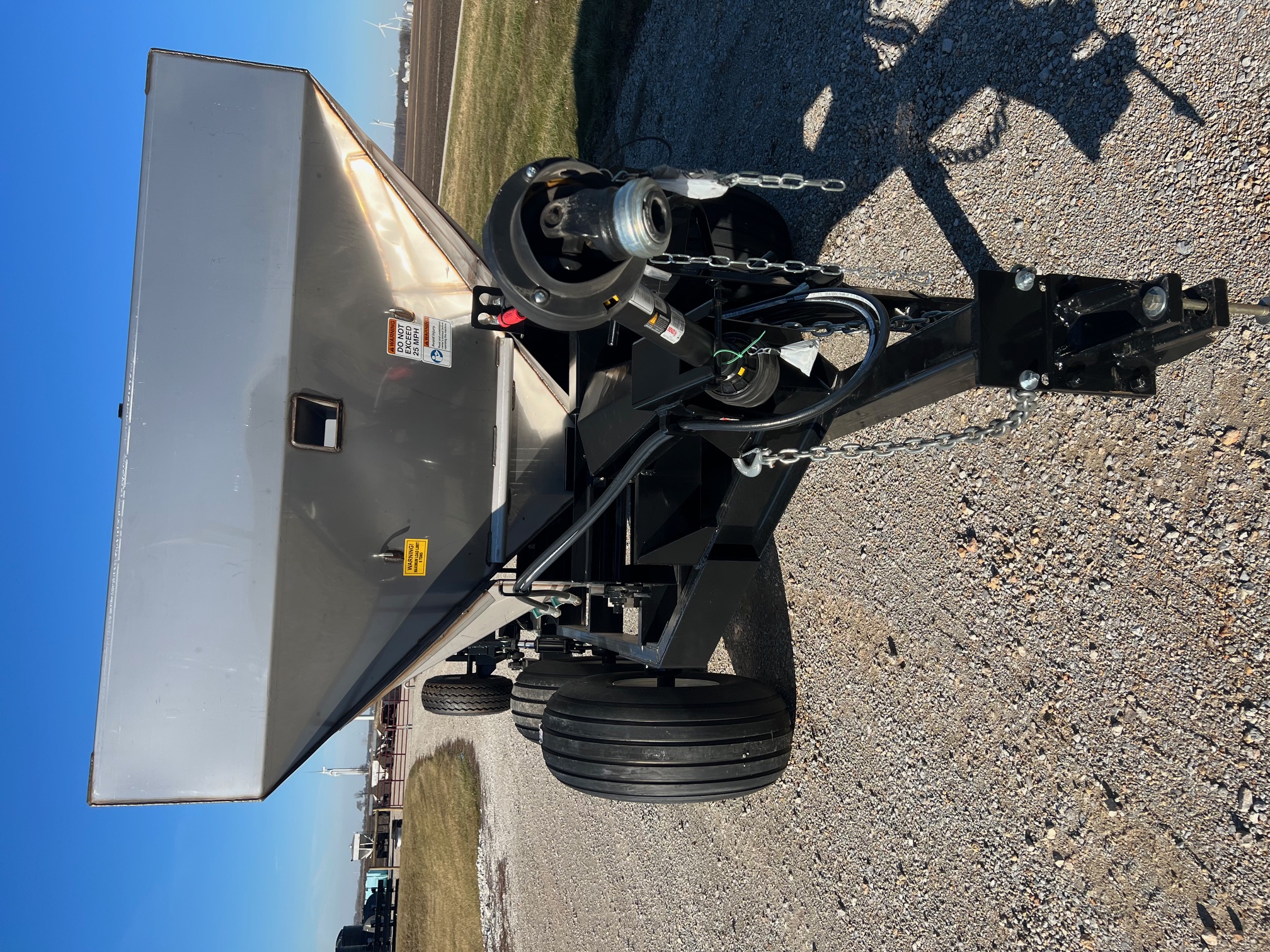 CHANDLER PT-12FSS 6 TON PULL TYPE 304 SS HOPPER - 502-9997004