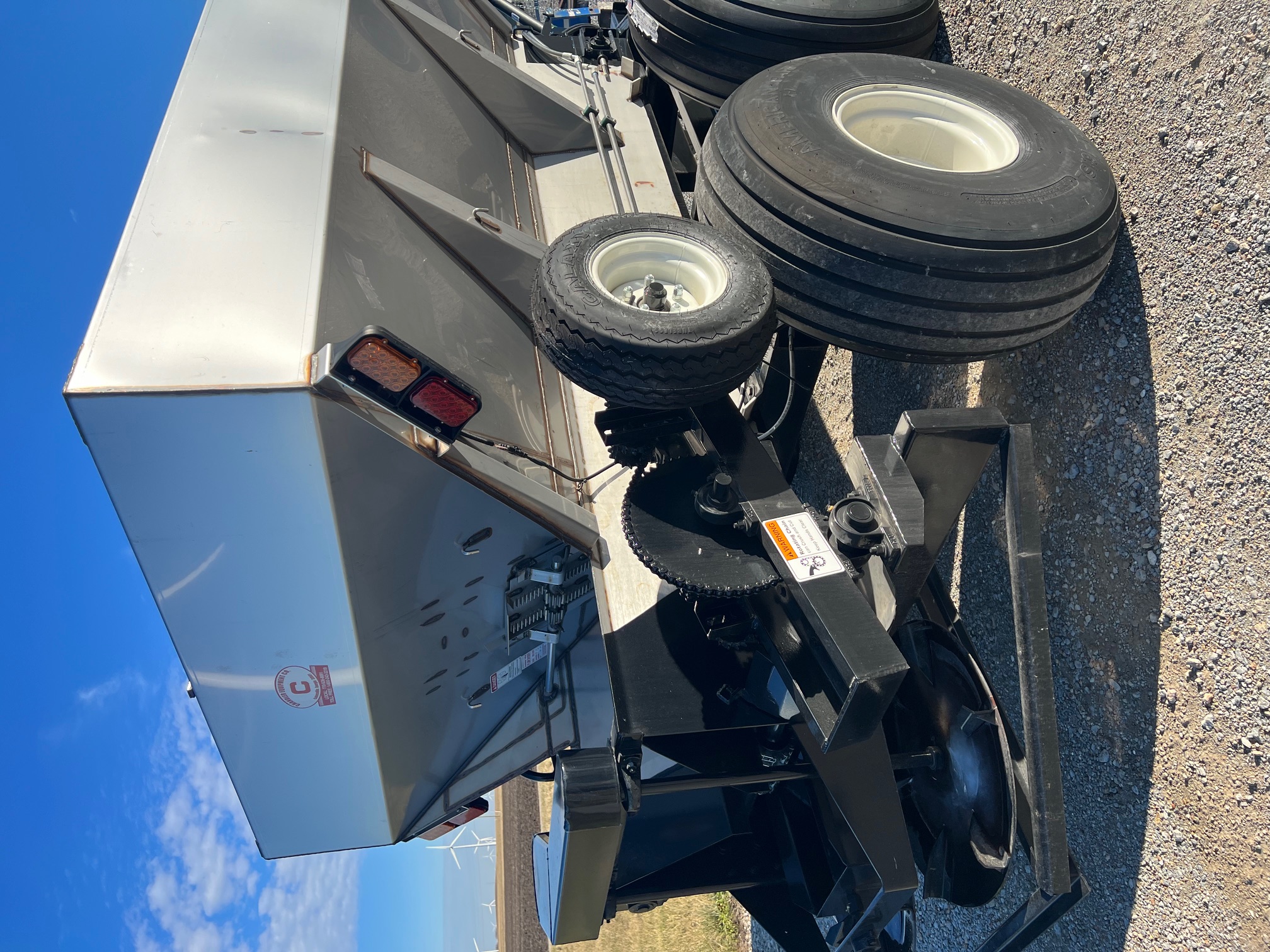 CHANDLER PT-12FSS 6 TON PULL TYPE 304 SS HOPPER - 502-9997004