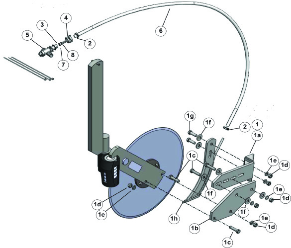 COULTER KNIFE W/KNIFE KIT PARTS AAM 3356 - 034-0033563